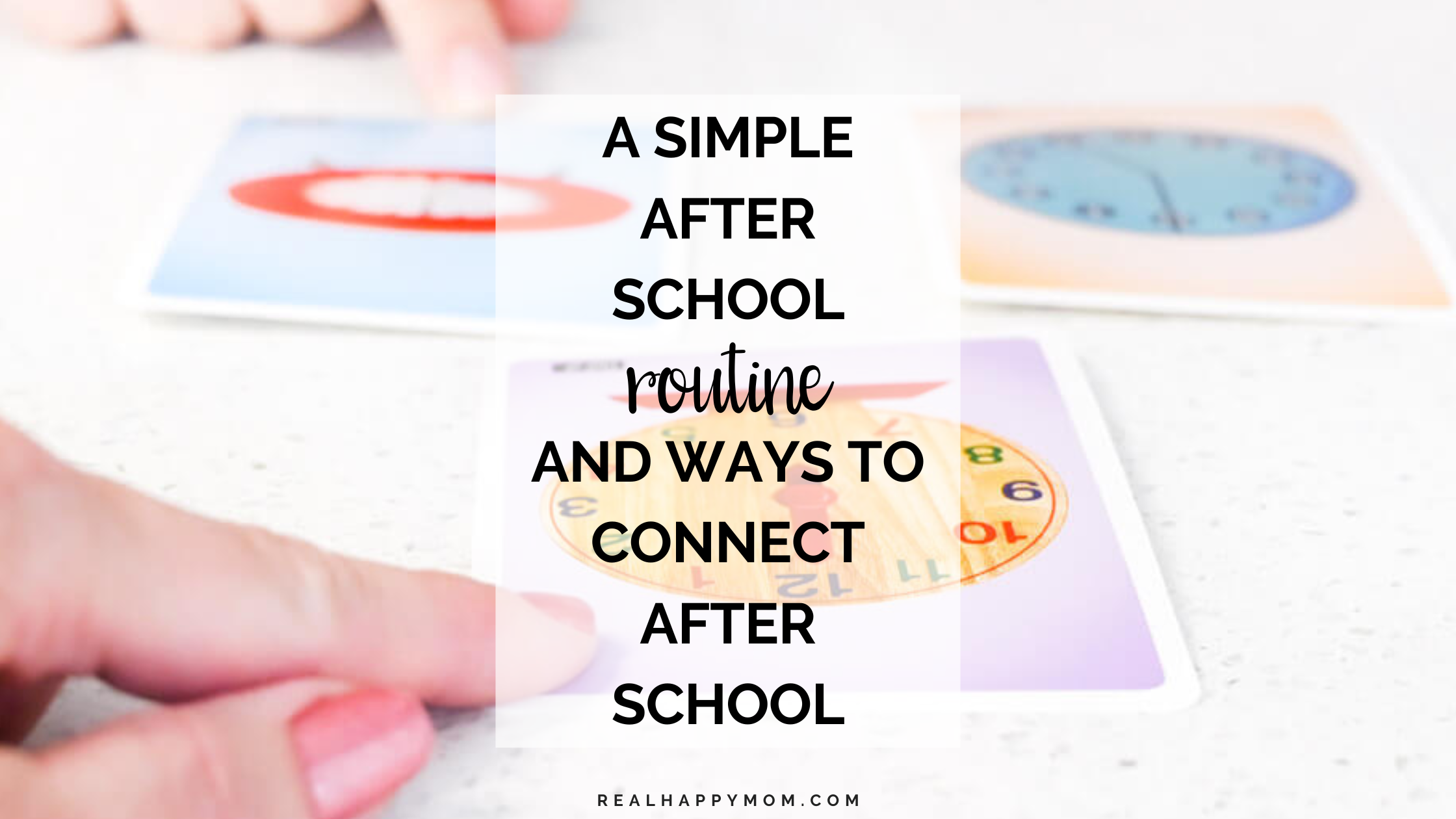 Is After School Time Chaotic? A Simple After School Routine and Ways to ...