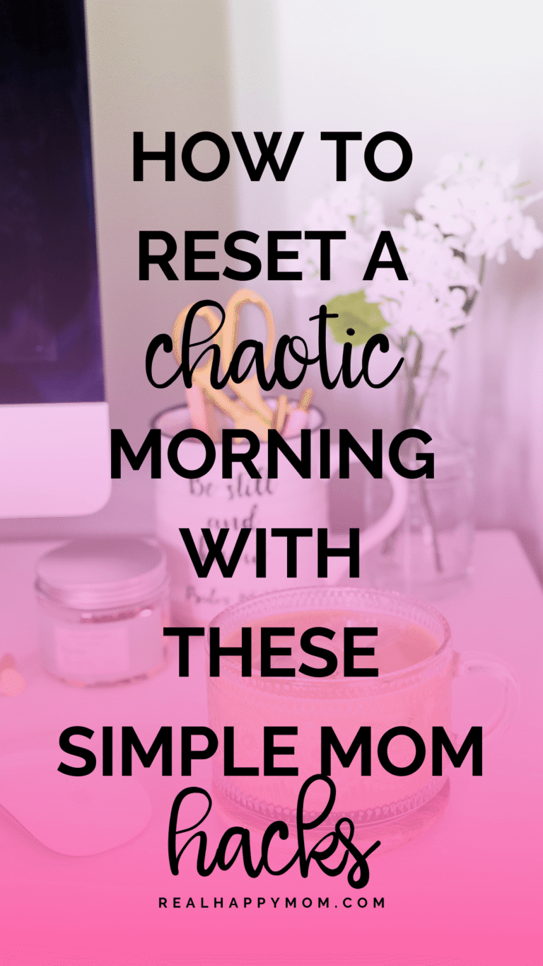 How to Reset a Chaotic Morning with These Simple Mom Hacks